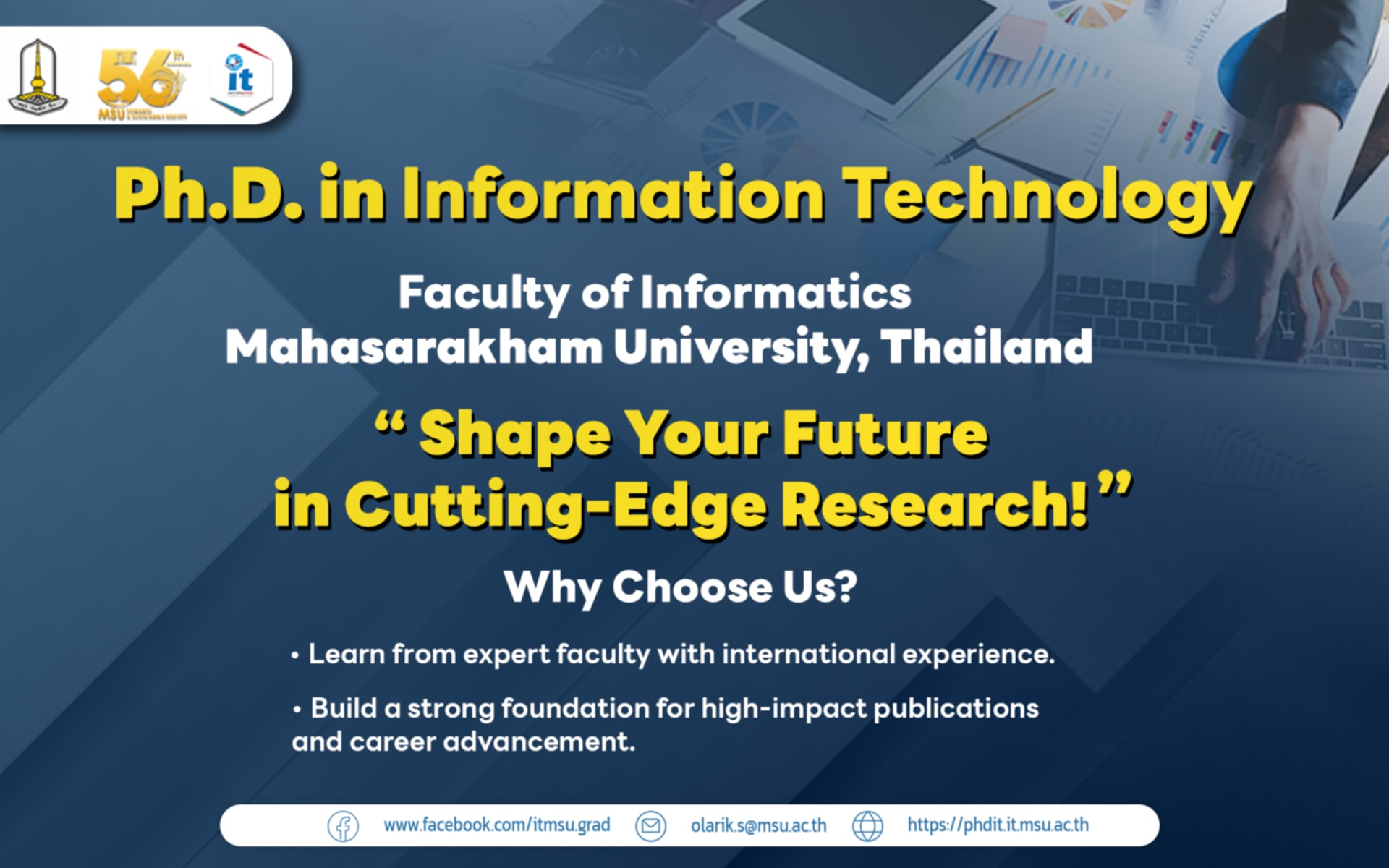 คณะวิทยาการสารสนเทศ มหาวิทยาลัยมหาสารคาม | Informatics faculty of ...
